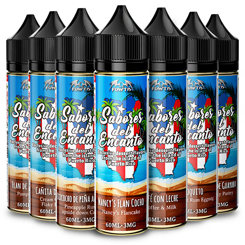 Sabores Del Encanto Freebase Vape Juice | Premium E liquid by ENB ...